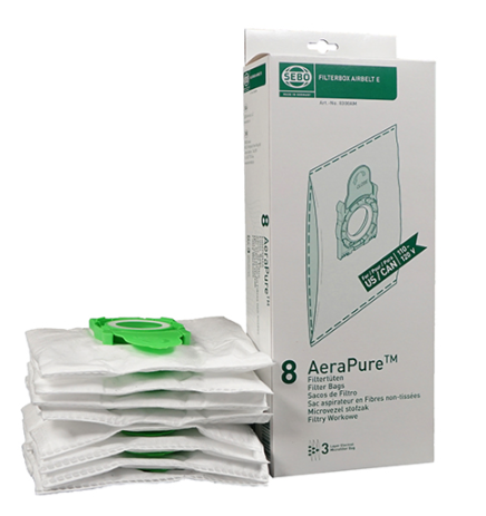 SEBO E-Series Ultra Bags (8 bags) | Super Vacs Vacuums